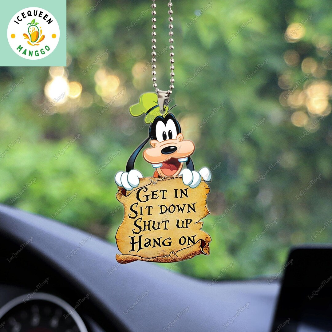Goofy Car Charm, Disney Goofy Car Decor, Goofy Car Decoration, Goofy ...