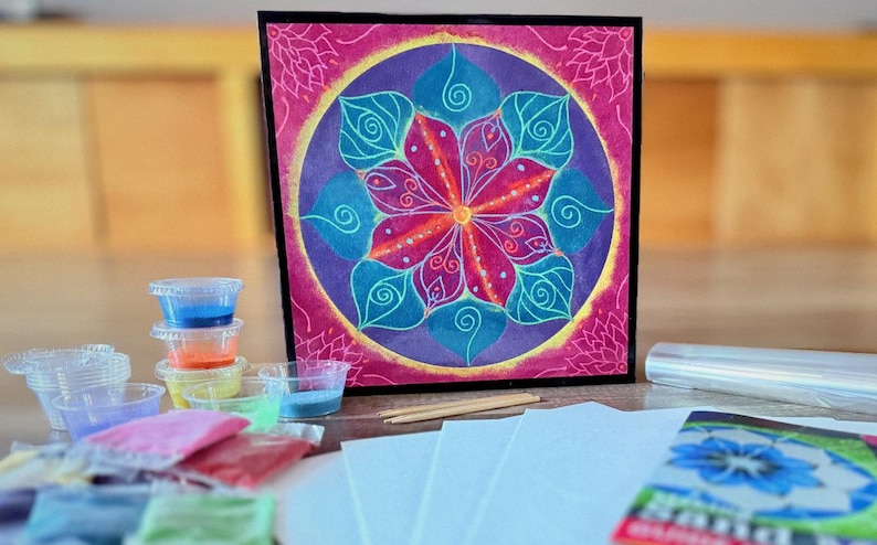 Personal Sand Mandala Kit - Etsy
