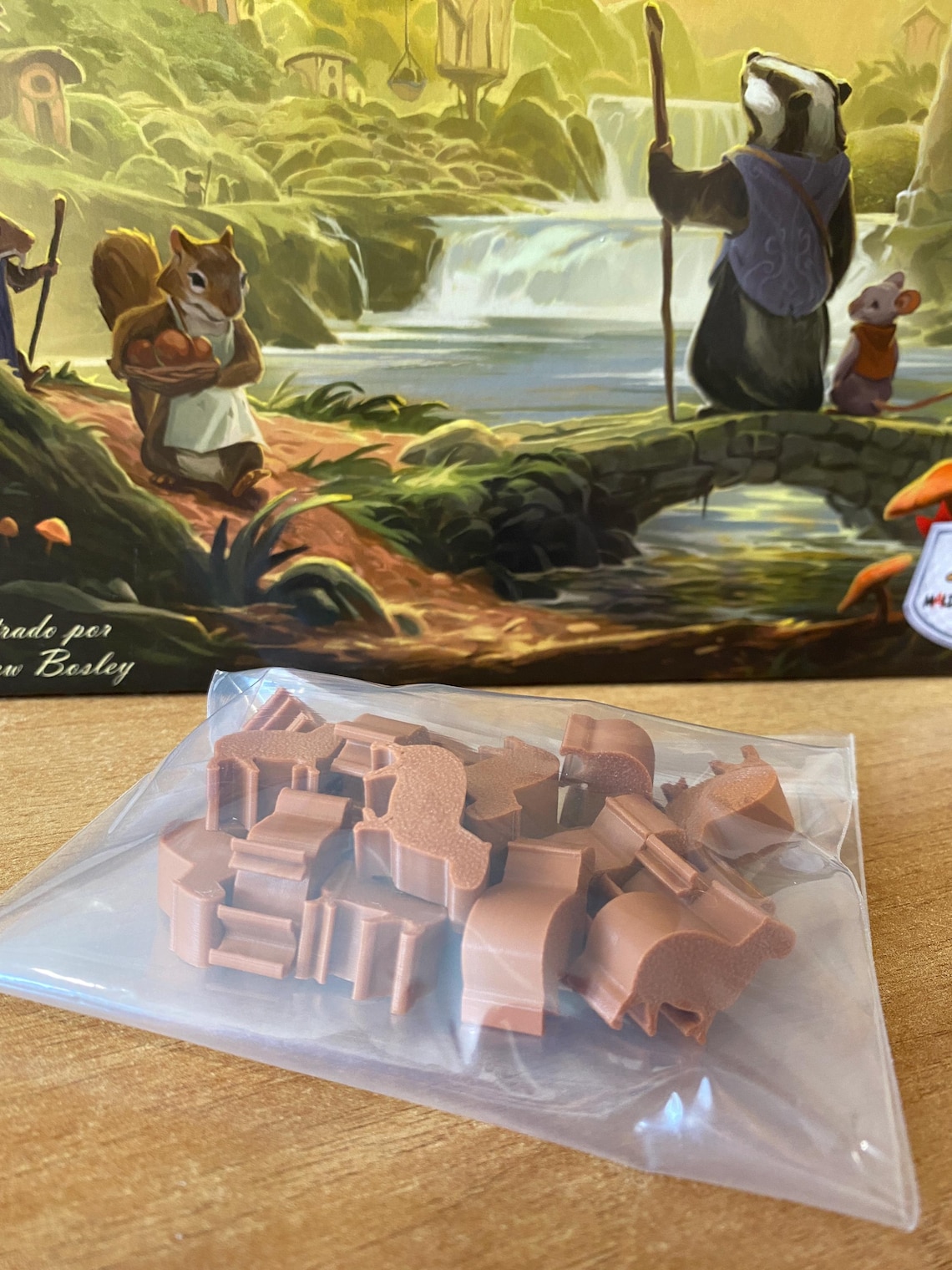 Capibara Meeples / Animal Figures / Tokens Critters / EVERDELL or Board ...