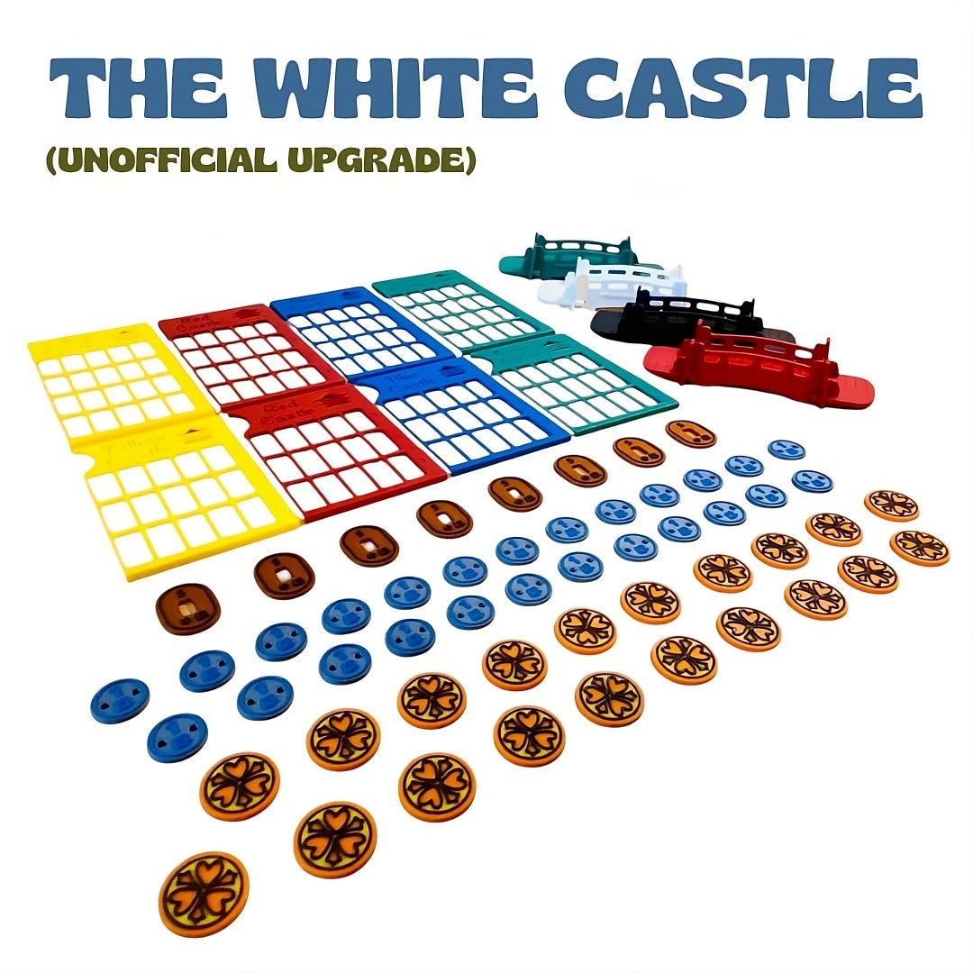 The White Castle Game [x65 Pieces], the White Castle, the White Castle ...