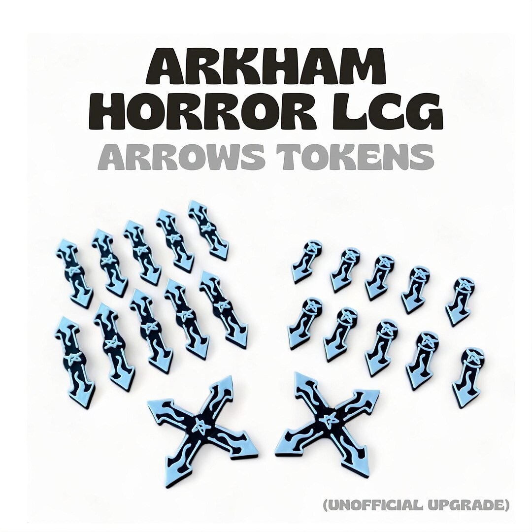 Arkham Horror Game Upgrade [x22 Path Arrows Tokens] Arkham Horror ...