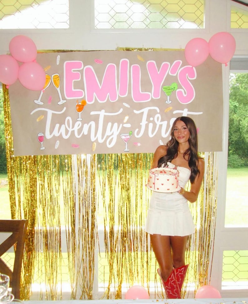 Handpainted Banner - Etsy