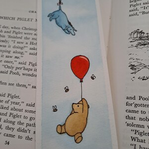 Winnie the Pooh Bookmark – Hand-painted Original – Classic Pooh and ...