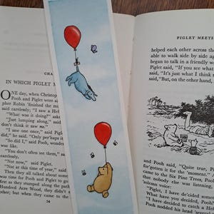 Winnie the Pooh Bookmark – Hand-painted Original – Classic Pooh and ...