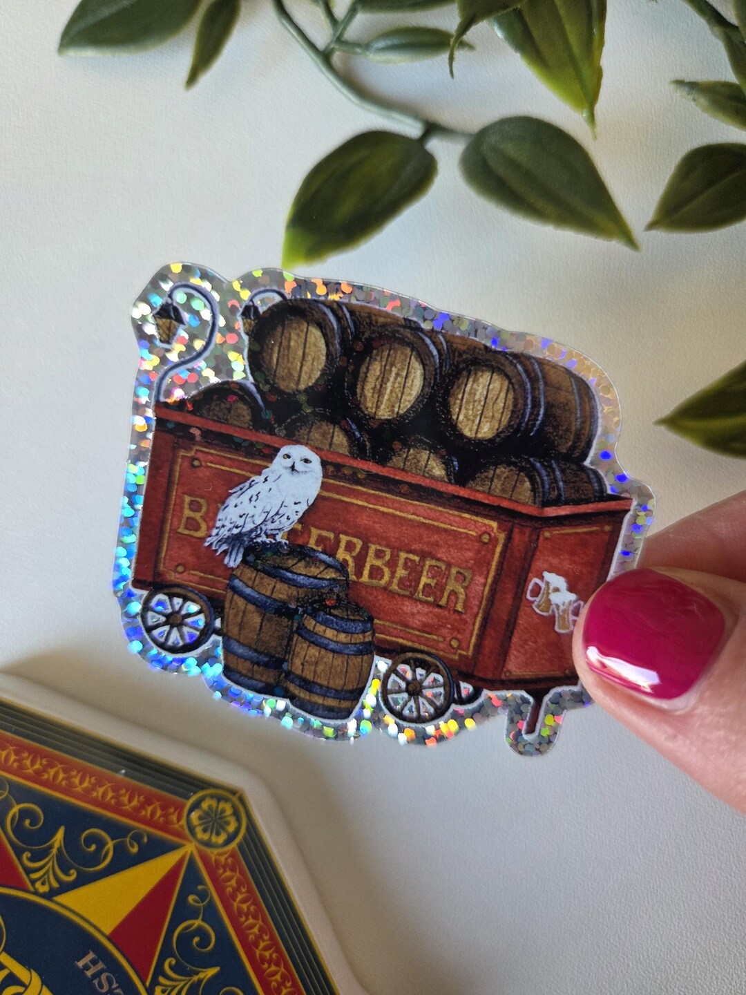 Sticker Wizard Brew Stand - Witch Beer- Glitter - Etsy