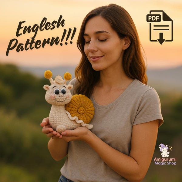 Stuffed Snail - Etsy