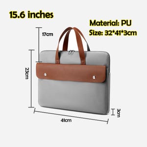 Personalized Leather Laptop Bag,leather Laptop Bag,custom Name ...