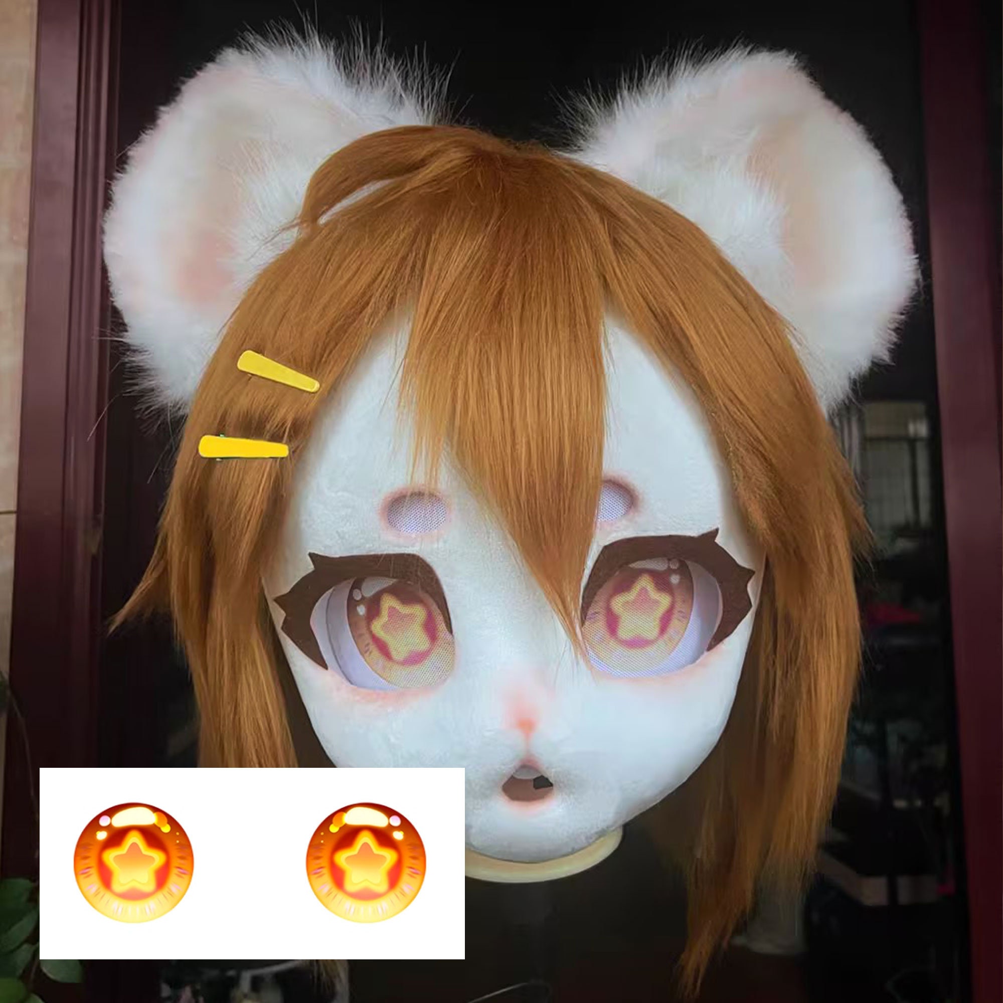 Custom More Colours Printed Fursuit Eye, Personalization Fursuit Eye ...