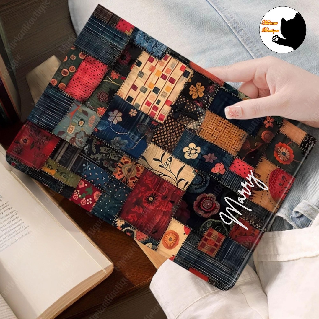 Custom Vintage Floral Aesthetic Cover Case for Apple iPad Pro 9.7'' 11 ...