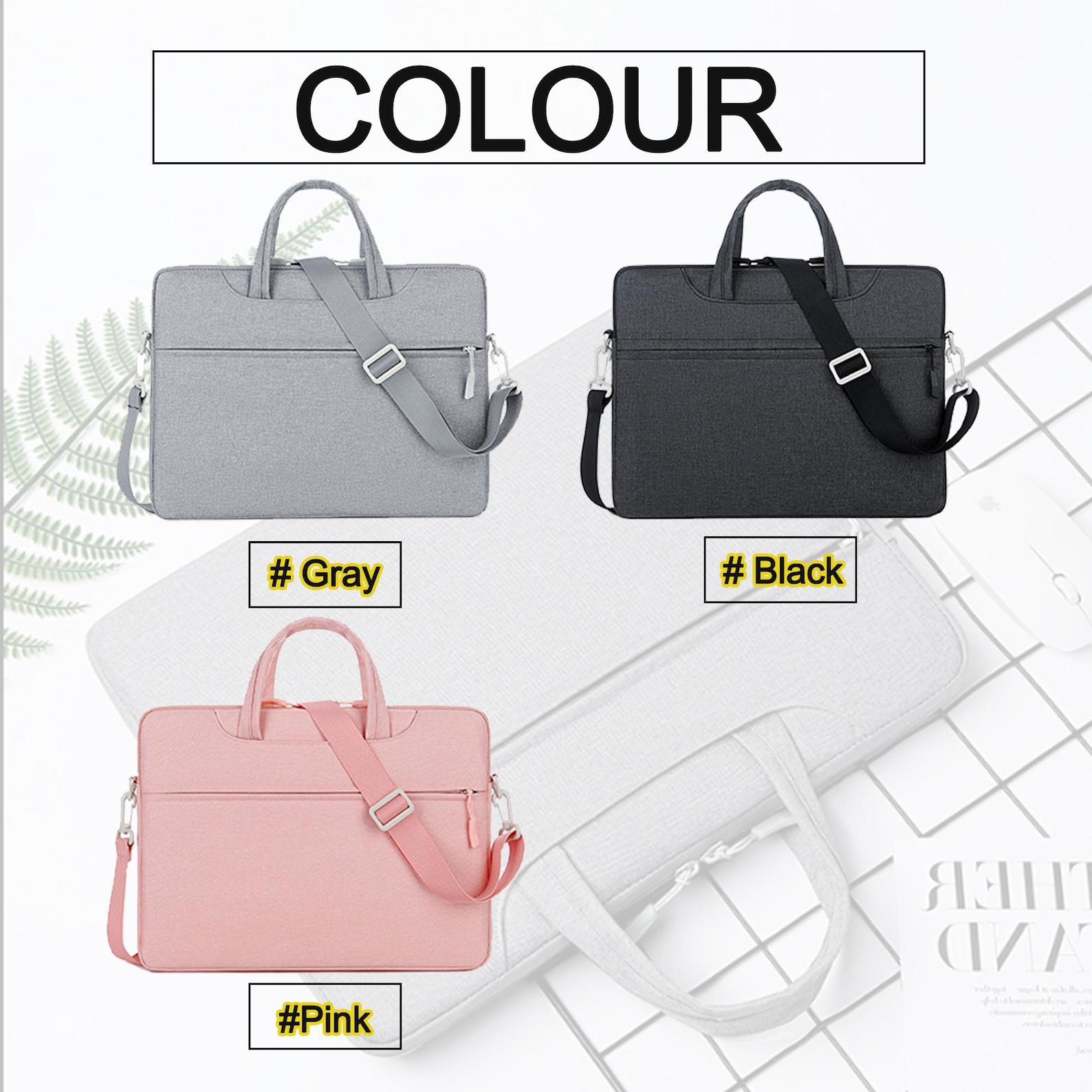 Personalized Name Laptop Bag, Customized Logo or Deisgn Laptop Case ...