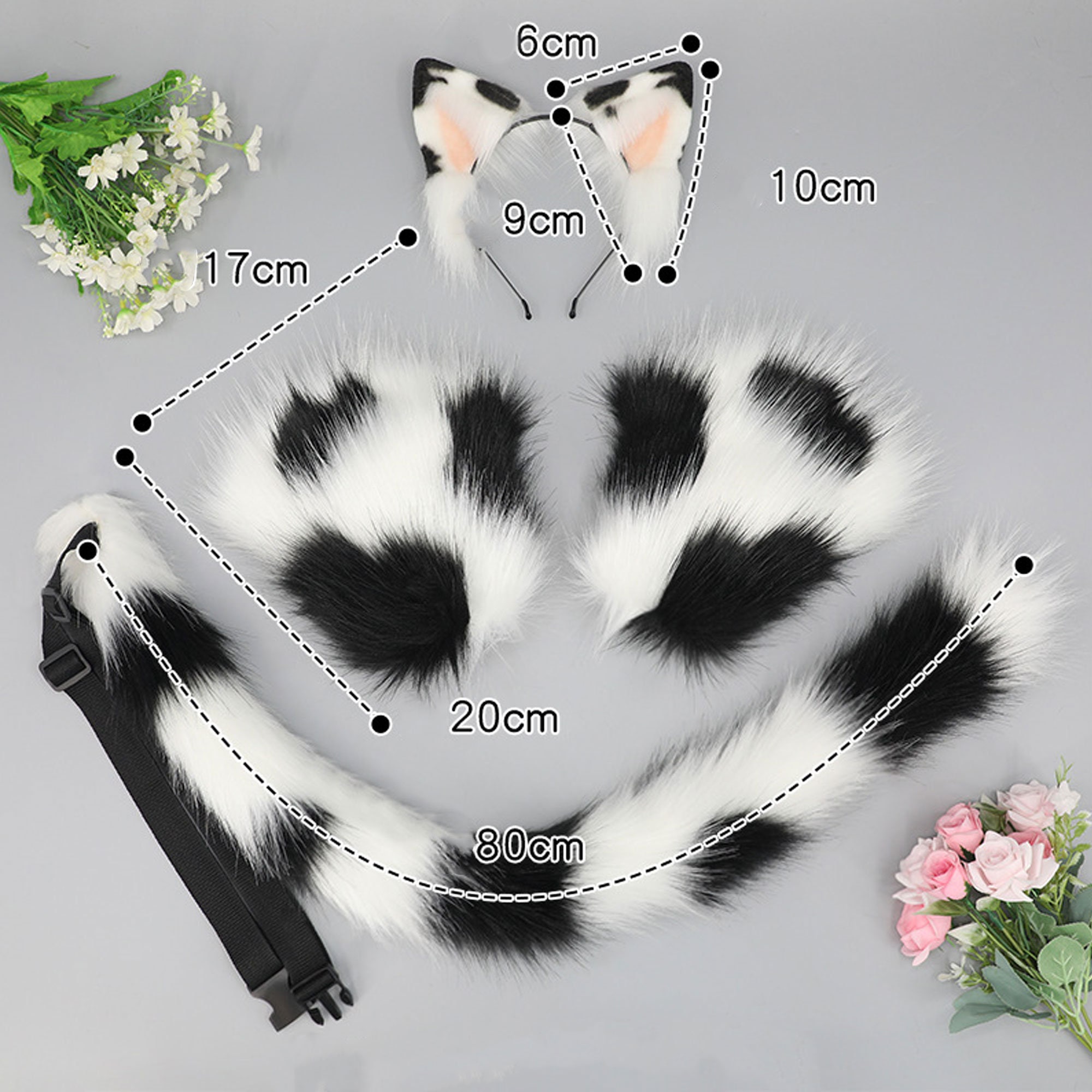 Fursuit Cosplay Cat Set, Kids and Adults Cat Cosplay Furrysuit, Cute ...