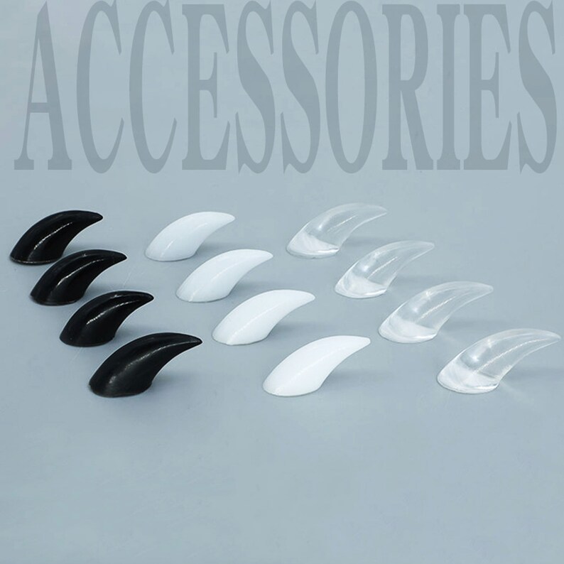 More Colors Fursuit Claws, Furry Nails, Handmade Colorful Furry Animal ...