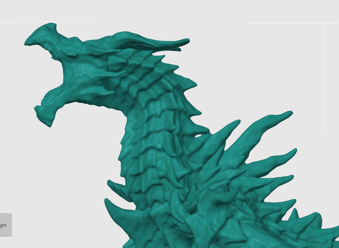 Skyrim Collectors Edtion Alduin Statue - Etsy