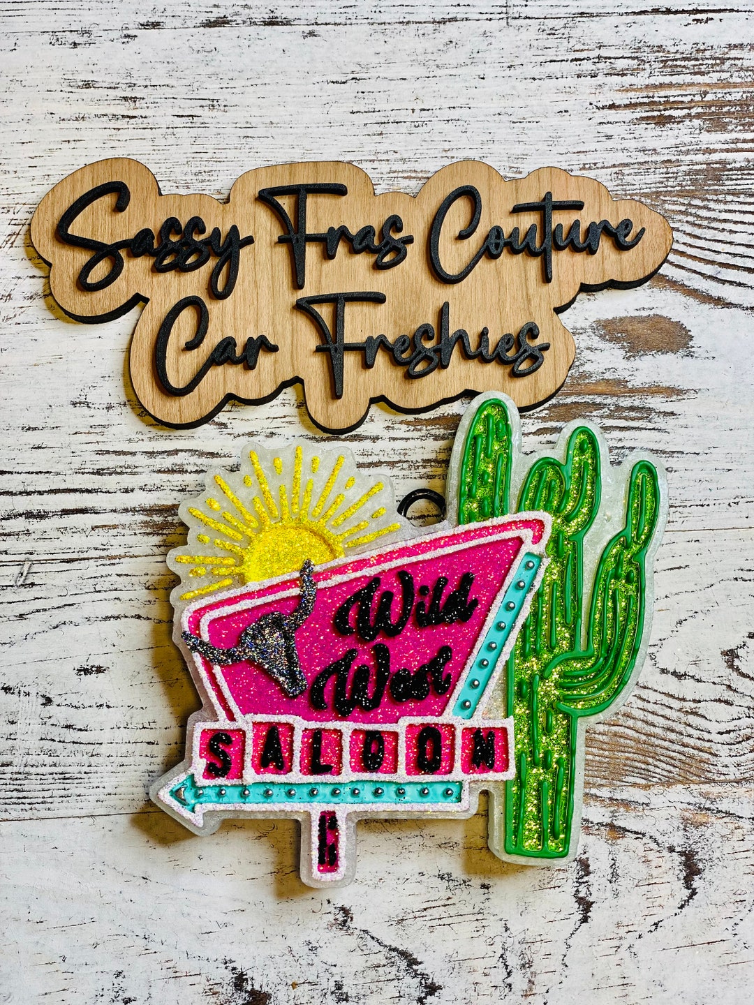 Wild West Saloon Car Freshie Neon Sign Freshie Western Freshie - Etsy