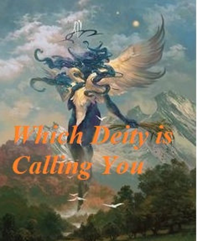 Who is My Deity Which Deity is Calling You Deity Connection, Tarot ...