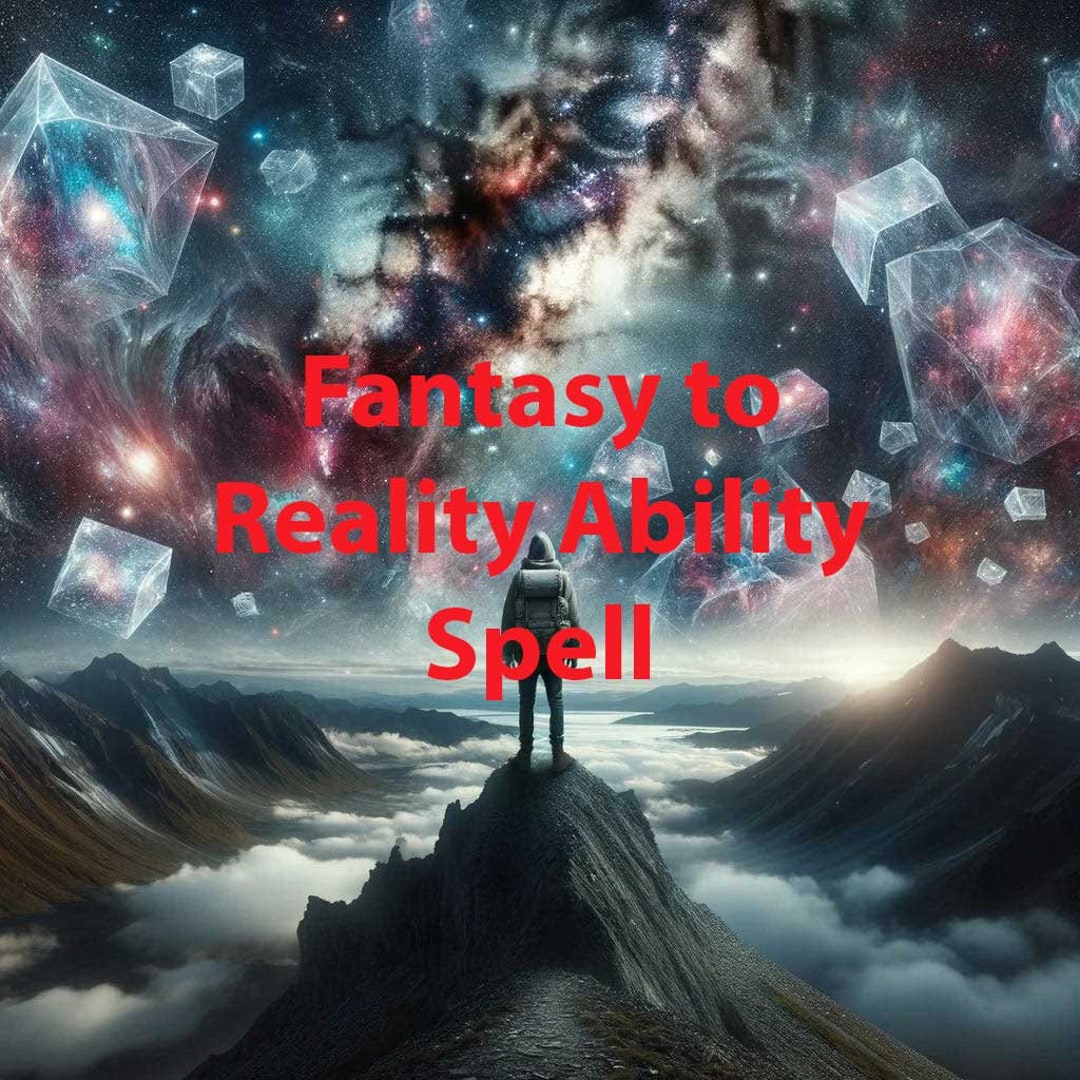 Awaken Ability to Mirror Your Fantasy Into Reality Spell - Etsy