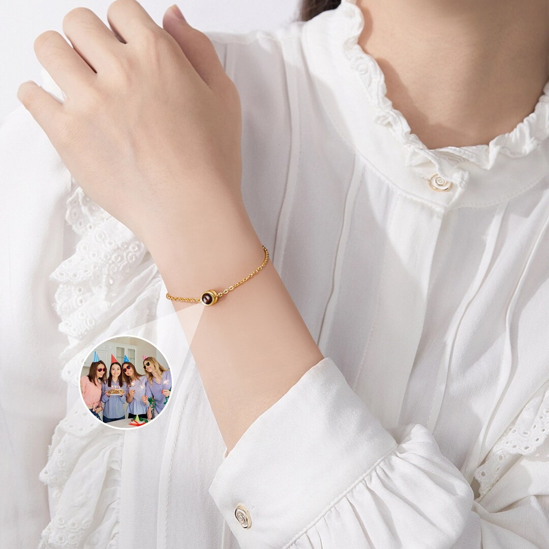 Customized Projection Bracelet With Picture,beads Projection Bracelet ...