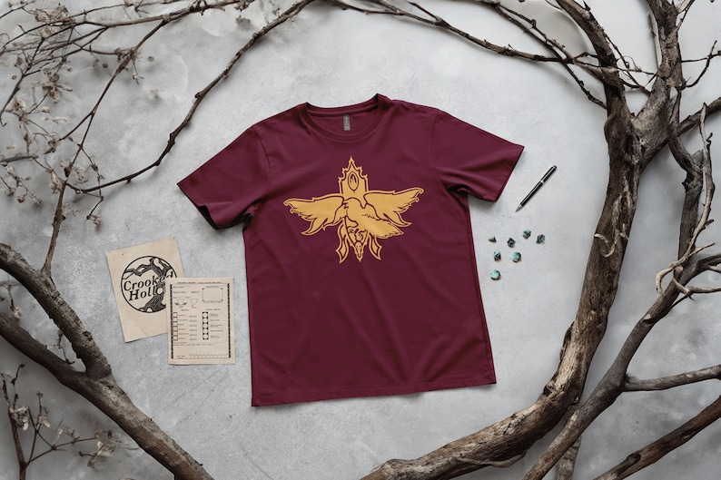 Strahd Crest Dungeons and Dragons Shirt Curse of Strahd Von Zarovich ...