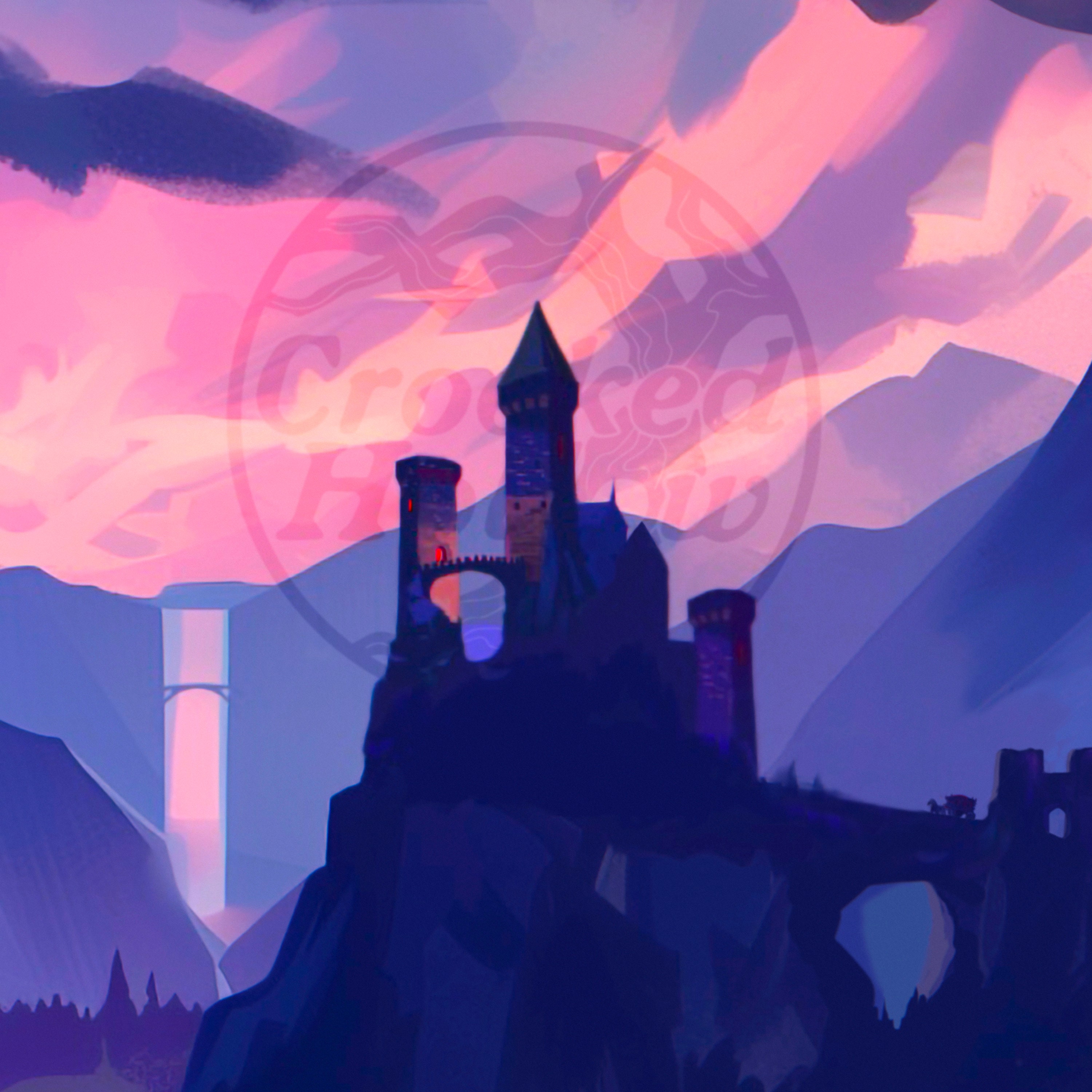 Welcome to Barovia Dnd Castle Ravenloft Travel Poster Dungeons and ...