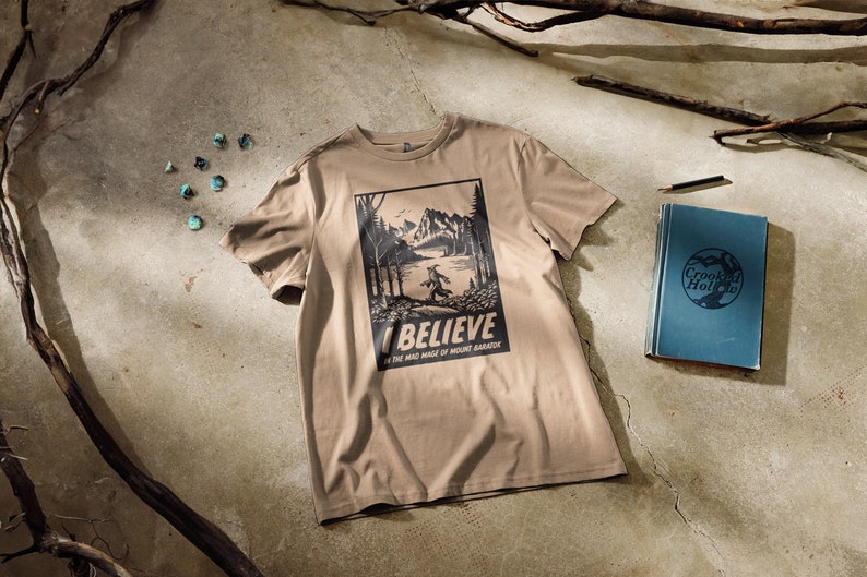 Mad Mage of Mount Baratok T-shirt: Dungeons and Dragons Ravenloft RPG ...