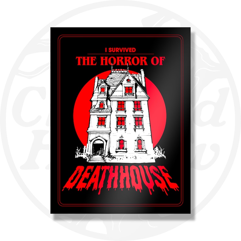 Death House i Survived Dungeons and Dragons Poster, Curse of Strahd ...