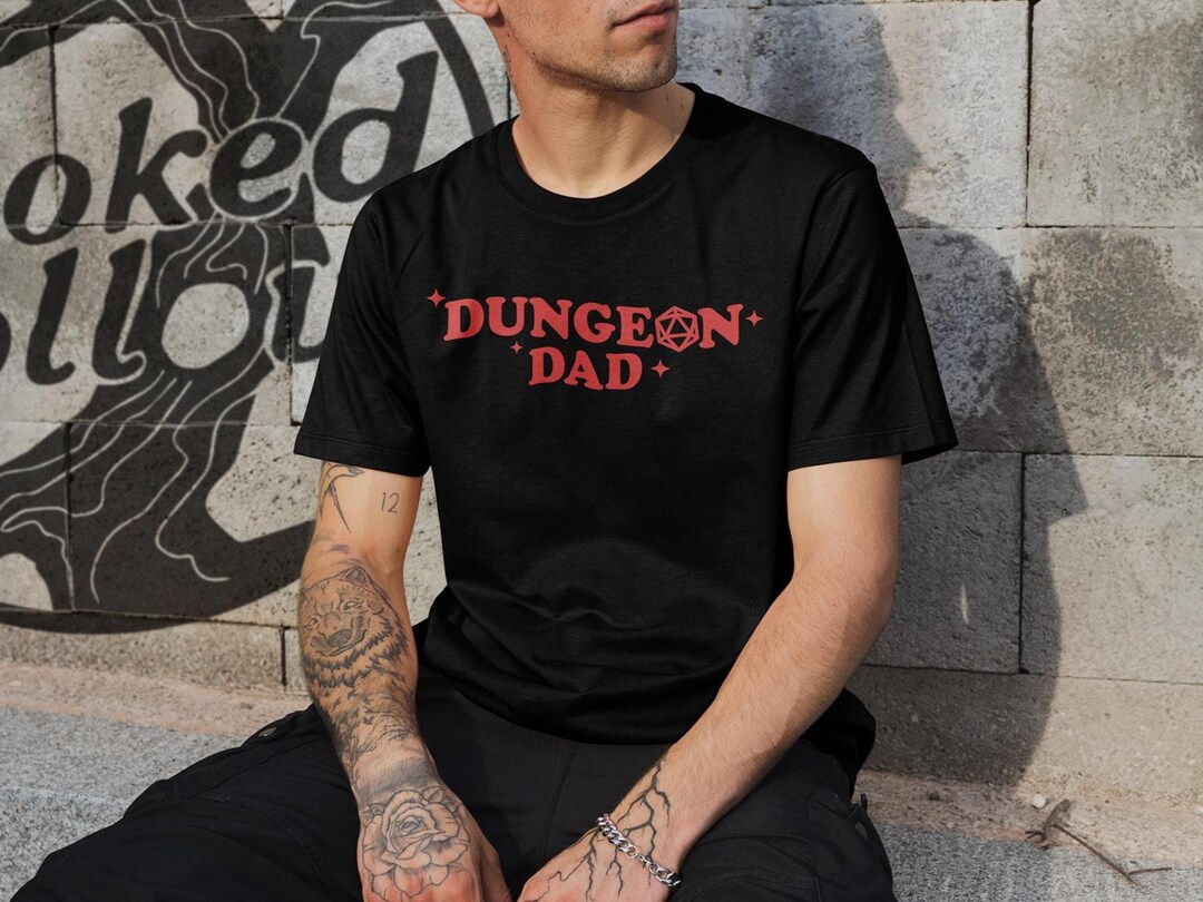 Dungeon Dad Shirt, Dnd Fathers Day Gift, Dungeons and Dragons Dad Gift ...