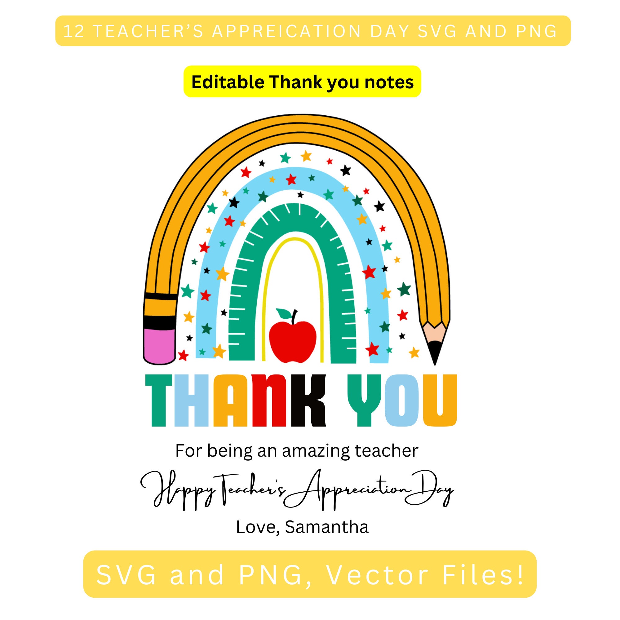 30 Bundle Design Teacher Life Clipart, Teacher's Appreciation Png ...