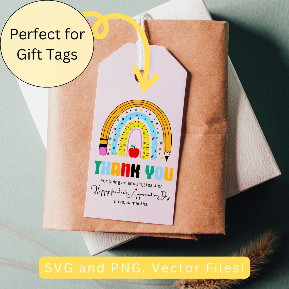 30 Bundle Design Teacher Life Clipart, Printable Appreciation Tags for ...