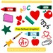 30 Bundle Design Teacher Life Clipart, Teacher's Appreciation Png ...