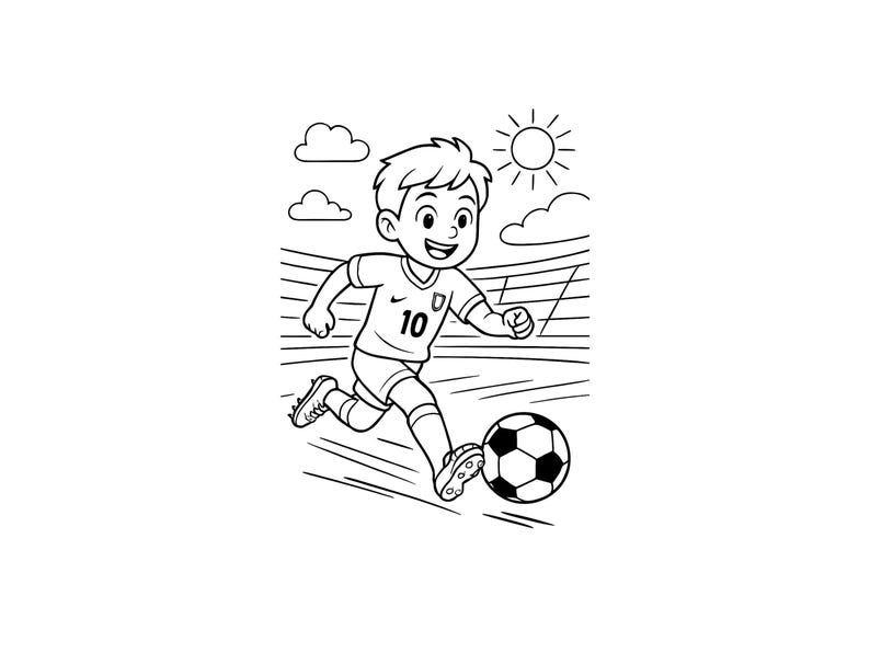 World Cup 2026 Coloring Pages for Kids | Soccer Players Printable (PDF ...