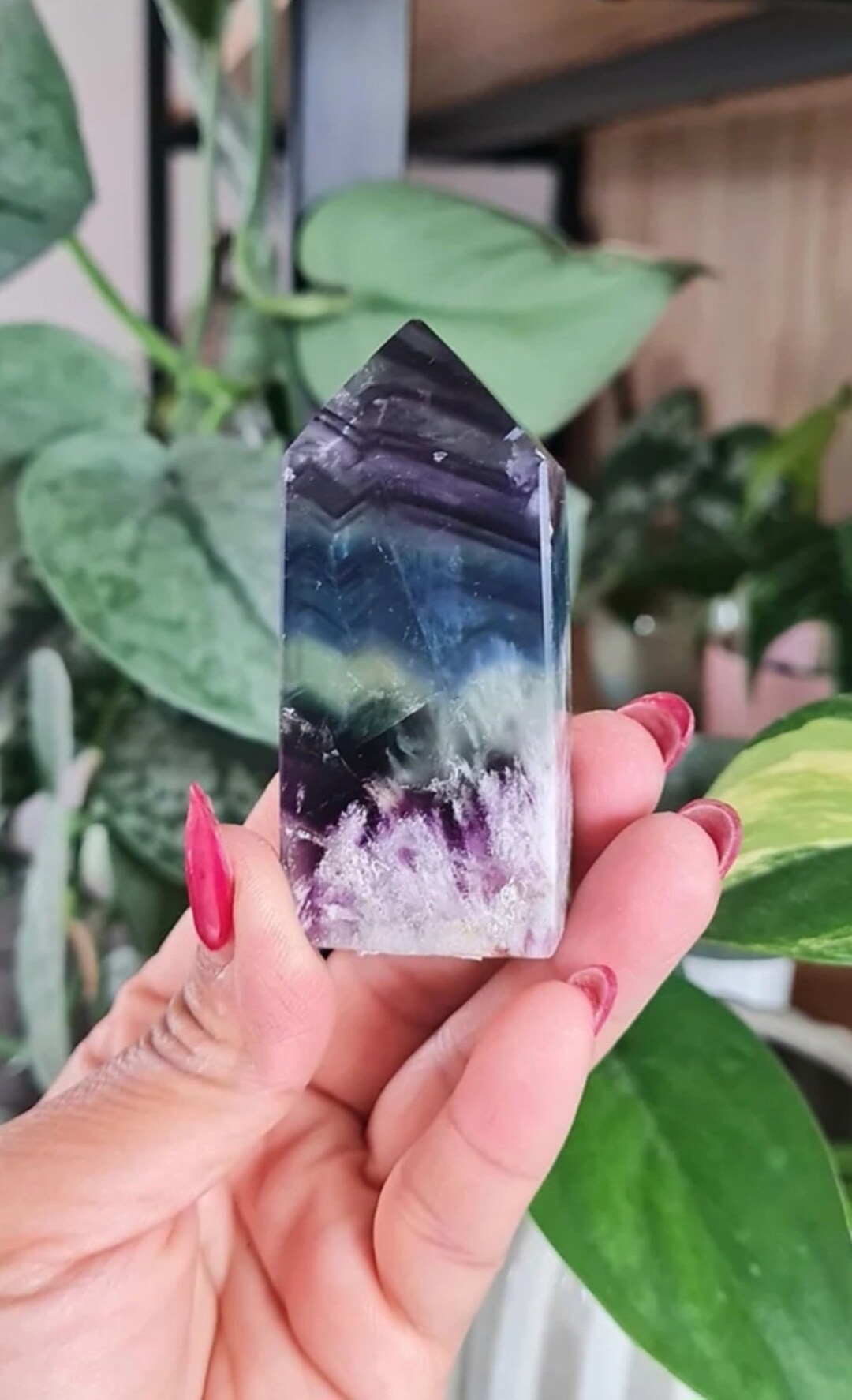 Snowflake Fluorite - Etsy