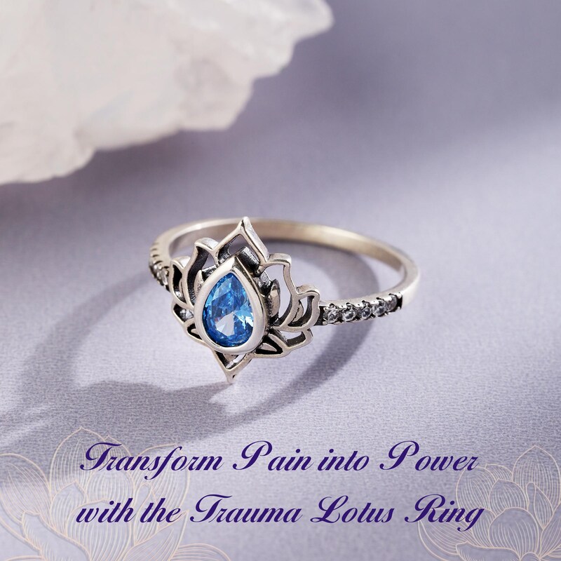 Lotus Ring - Etsy