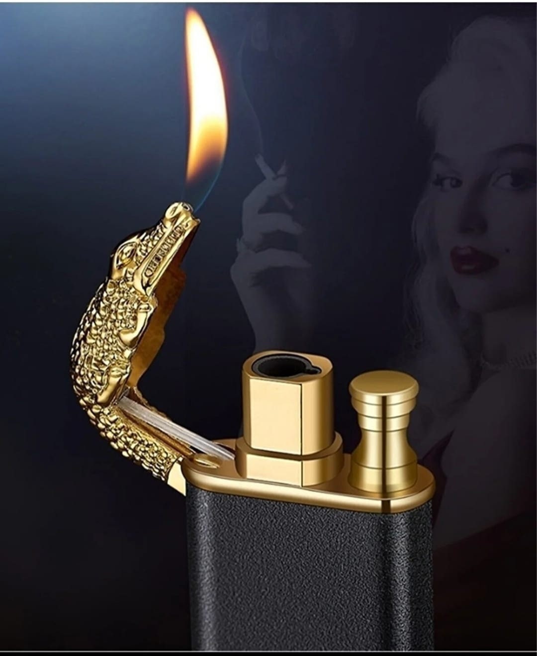 Crocodile Jet Lighter ( Does Not Fade in the Wind ) - Etsy