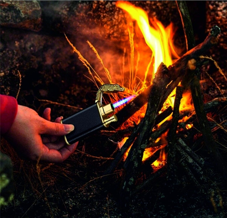 Crocodile Jet Lighter ( Does Not Fade in the Wind ) - Etsy