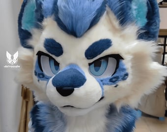 Bluey Dinomask Fursuit Head and Tail Cosplay - Etsy