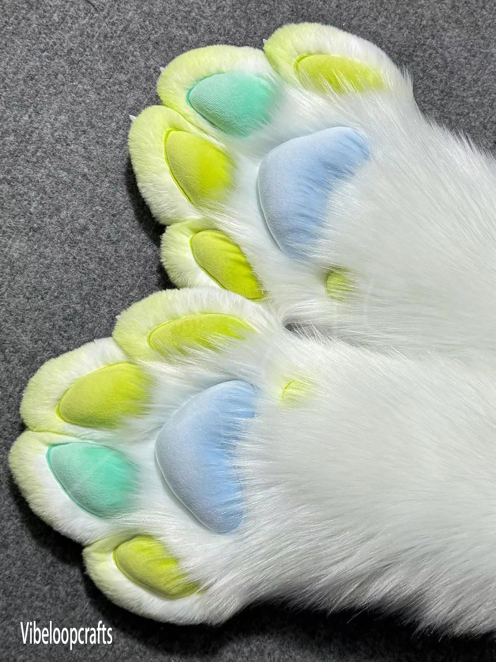 Fursuit Paw,patchwork Paws,furry Paws,four-finger Claw,fursuit ...