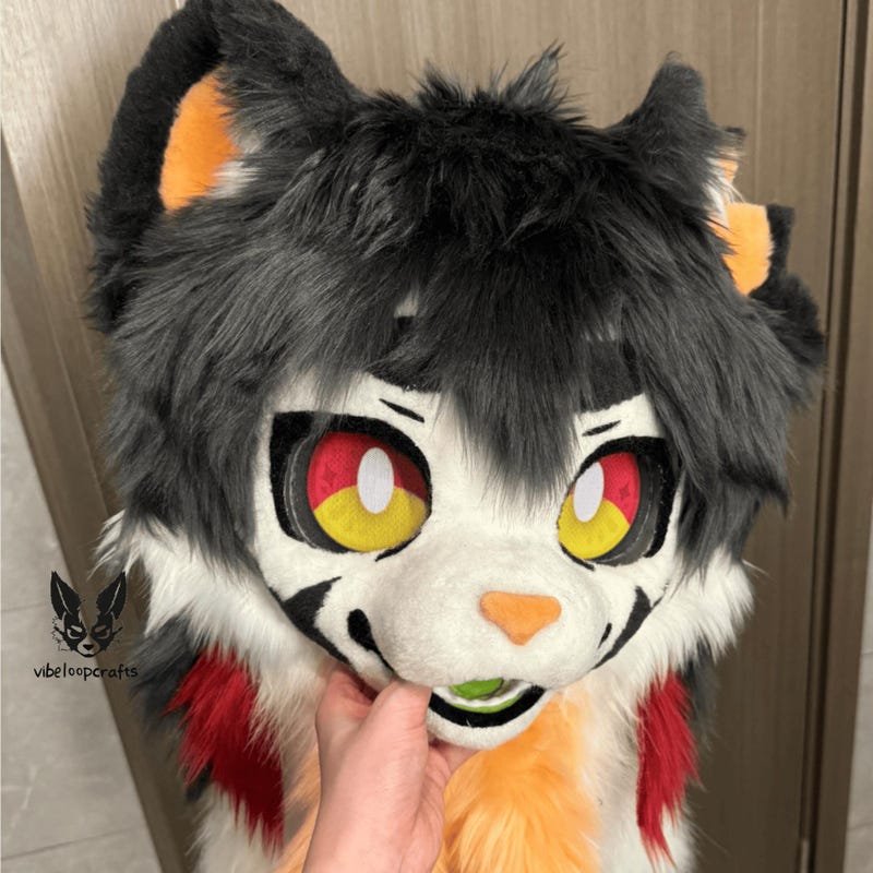 Tiger Fursuit Head Base - Etsy