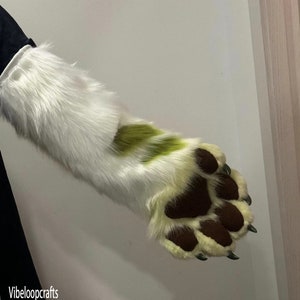 Fursuit Paws,striped Paws,patchwork Paws,furry Paws,fursuit Accessories ...