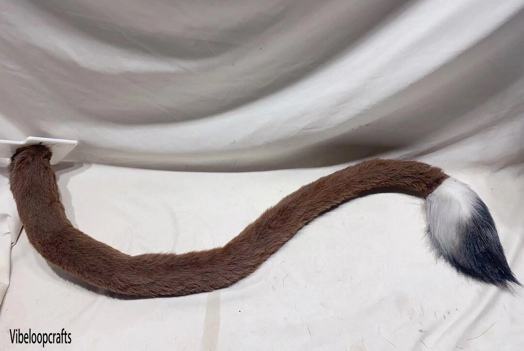 Realistic Fursuit Tail,handmade Lion Tail, Faux Fur, Personalized Gifts ...