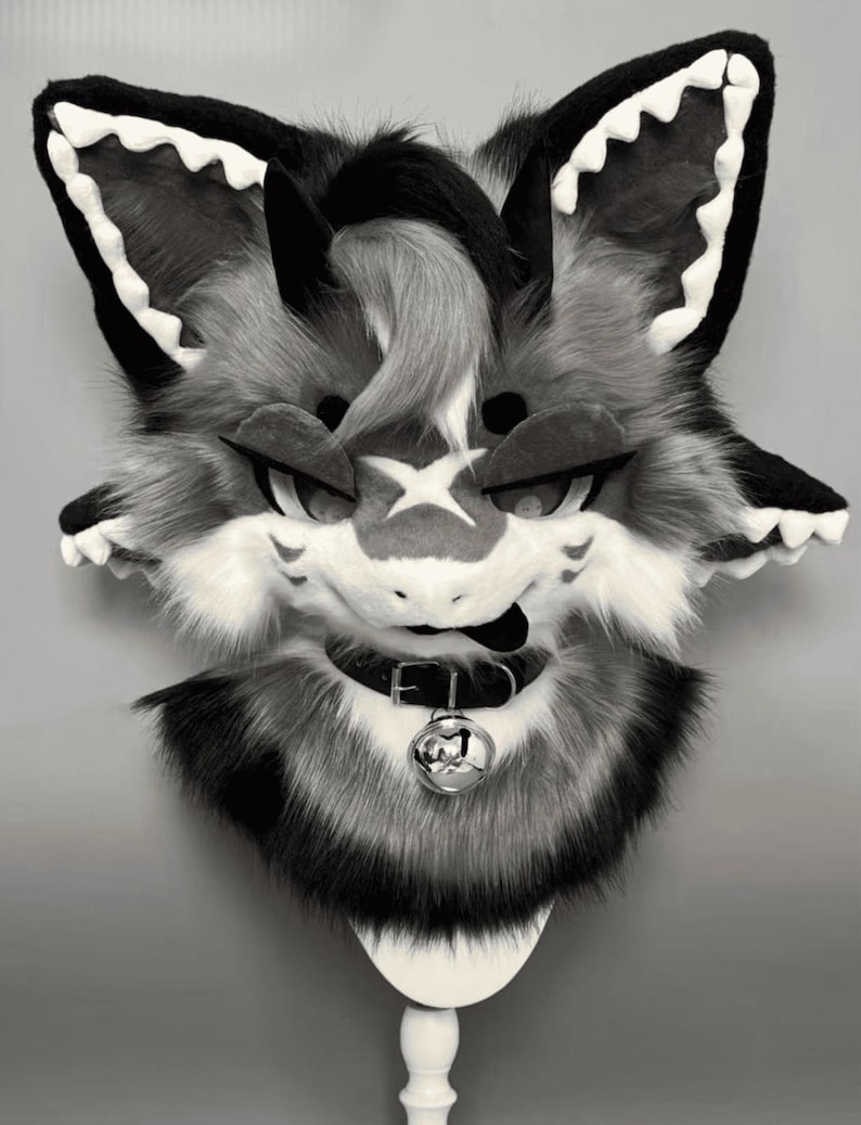 Handmade Custom Fursuit Head, Kenomo Fur Clothing, Masquerade Masks ...