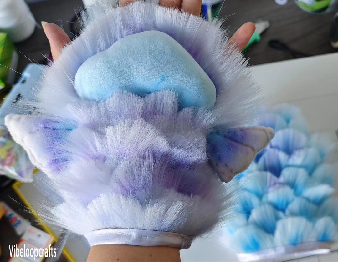 Fursuit Paws,fish Scale Paws,patchwork Paws,furry Paws,fursuit ...