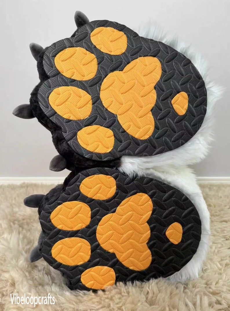 Furry Legs,fursuit Accessories, Four-fingered Feet,cosplay Accessories ...