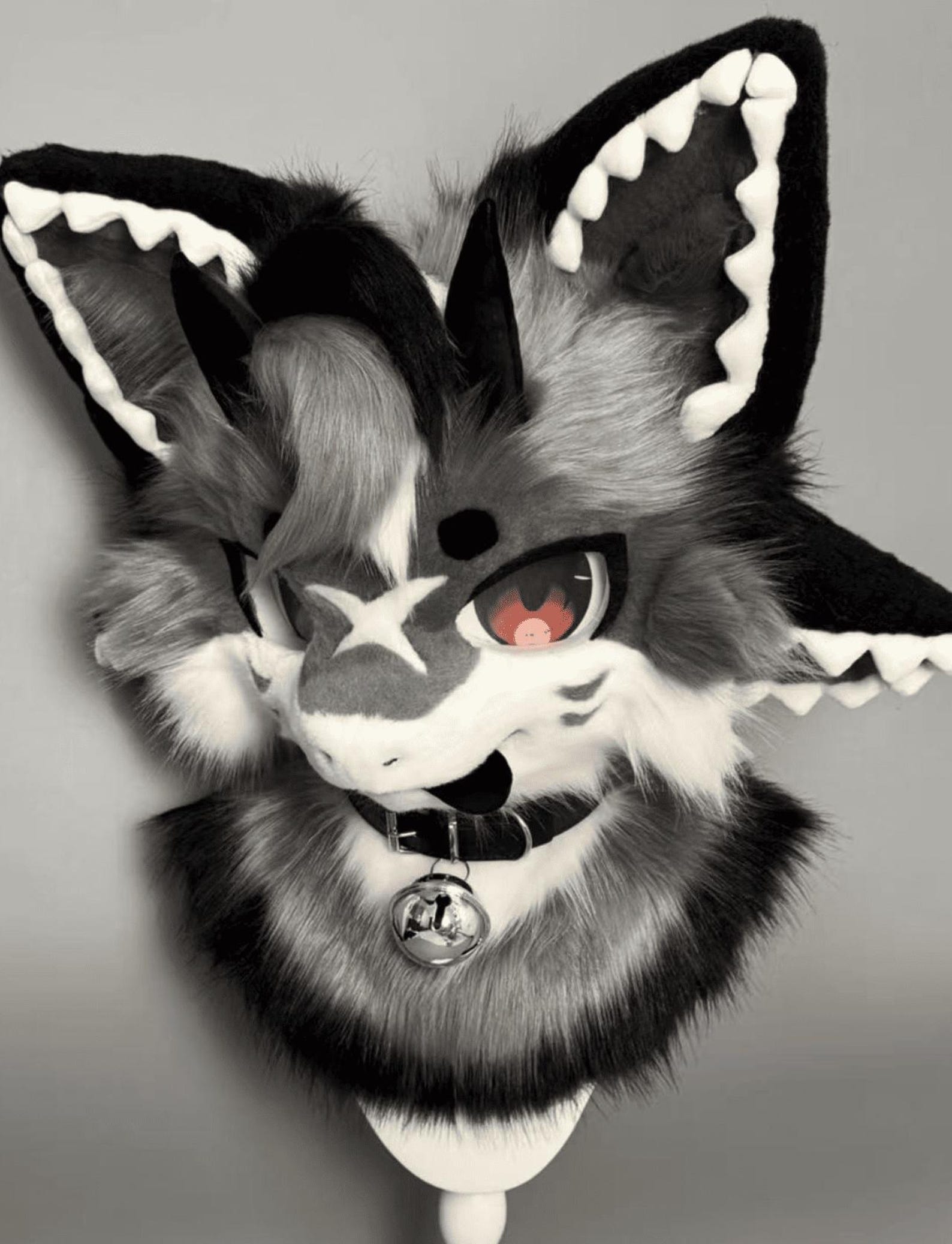 Handmade Custom Fursuit Head, Kenomo Fur Clothing, Masquerade Masks ...