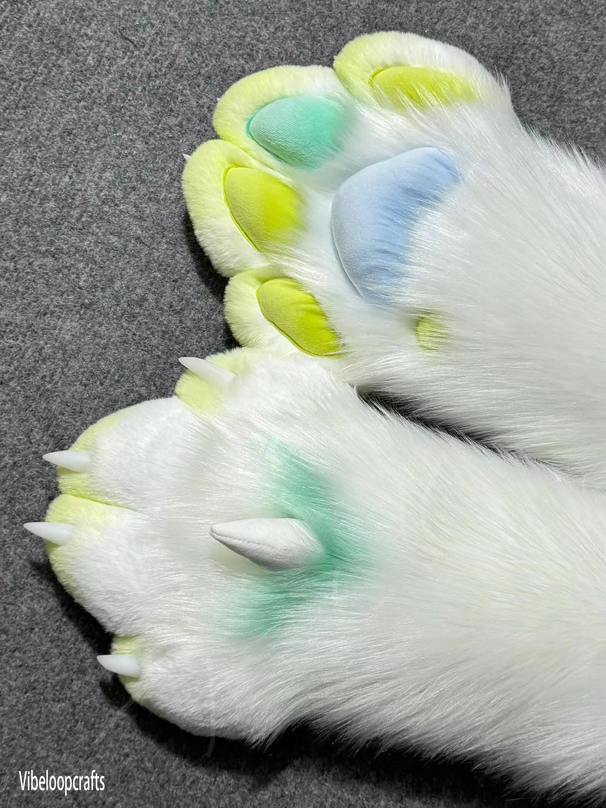 Fursuit Paw,patchwork Paws,furry Paws,four-finger Claw,fursuit ...