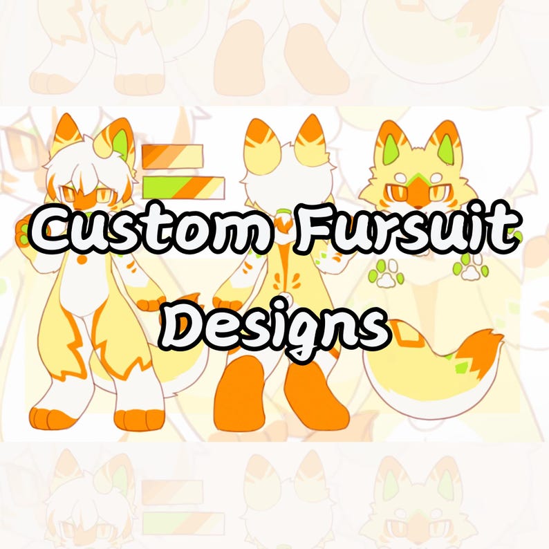 Custom Character Designs,custom Fursuit Designs, Adoptable Fursona ...