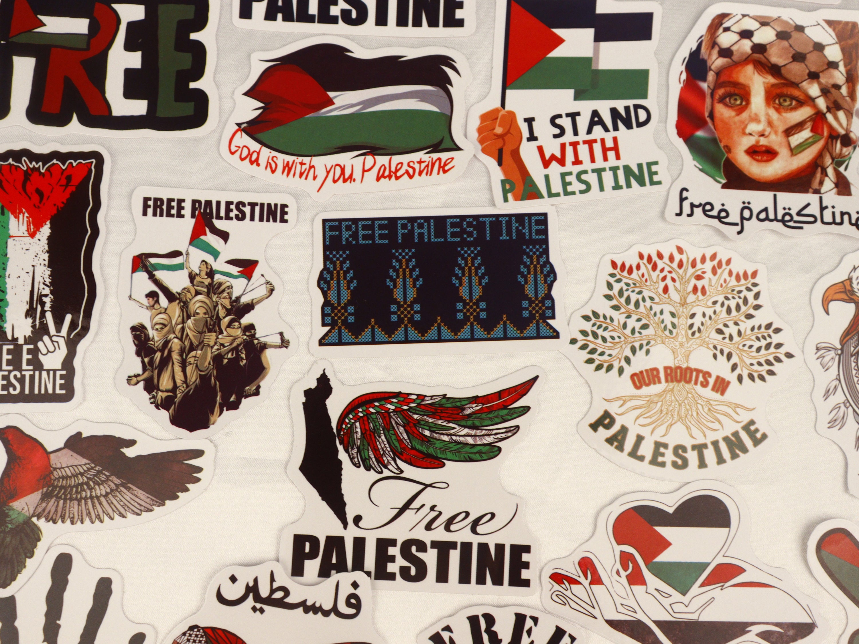 Palestine Stickers Luggage Sticker Laptop Sticker Skateboard Sticker ...