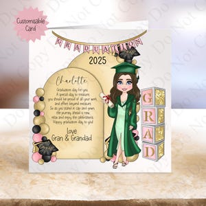 Graduation Card, Daughter Graduation Card, Graduation, Graduation 2025 ...