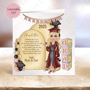 Graduation Card, Daughter Graduation Card, Graduation, Graduation 2025 ...