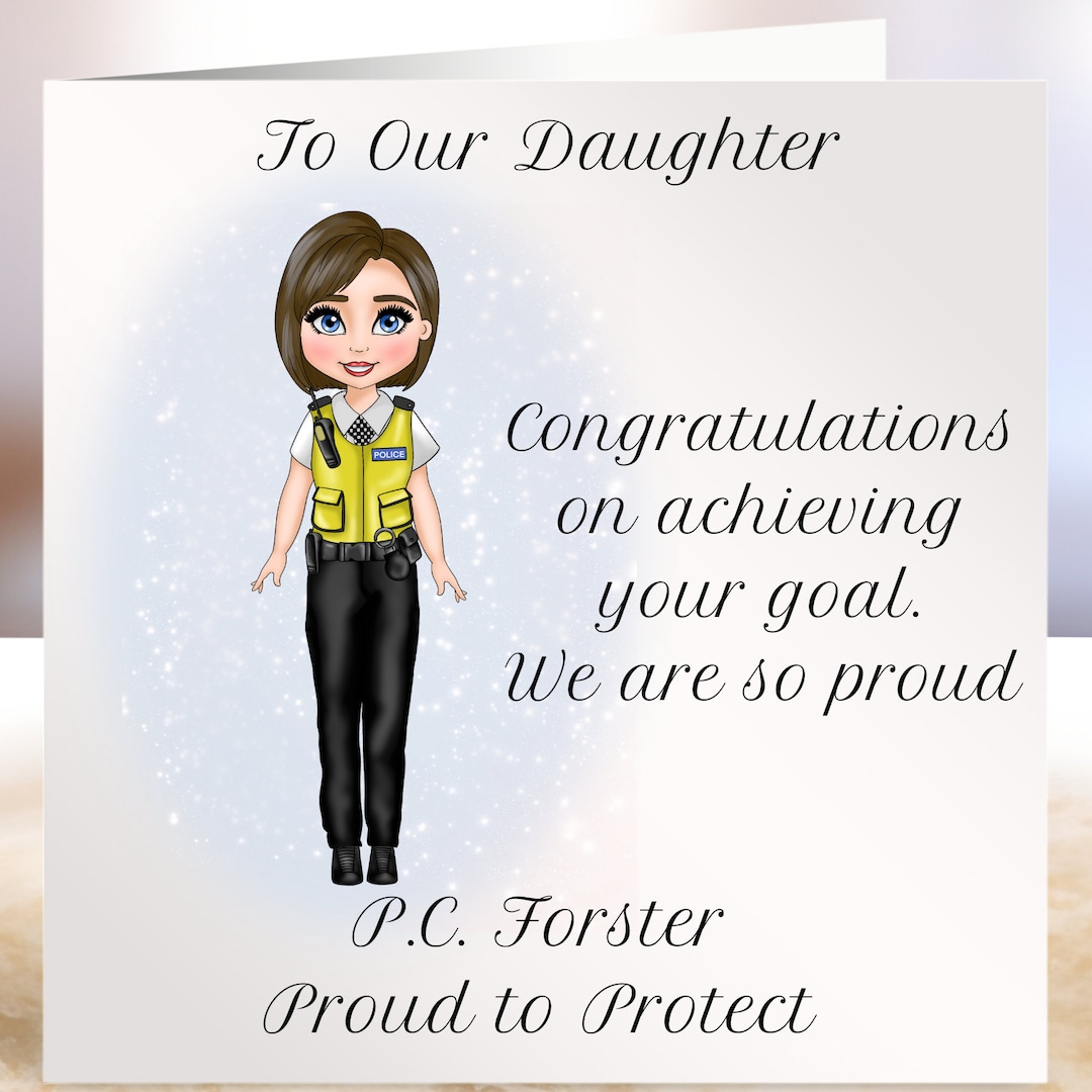 Police Officer Card, Female Police Officer, Police Sergeant ...