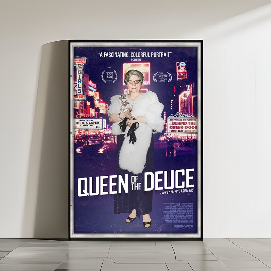 Queen of the Deuce Movie Poster / Canvas Poster / Living Room Decor ...